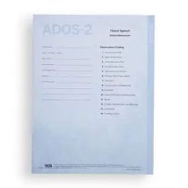 ADOS-2 Protocol Booklet Module 3 (Pack of 10)