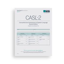 CASL-2 Preschool Form (Pack of 10)