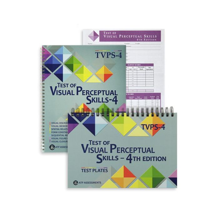  TVPS 4 Test Of Visual Perceptual Skills Fourth Edition