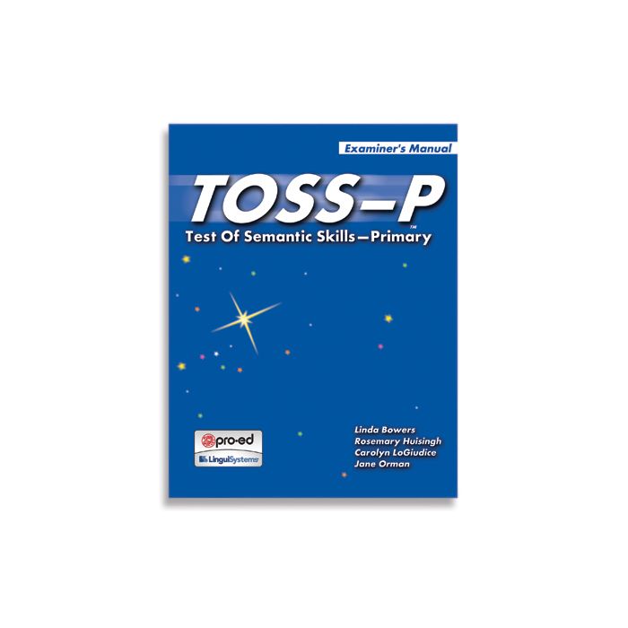 (TOSS-P) Test of Semantic Skills Primary