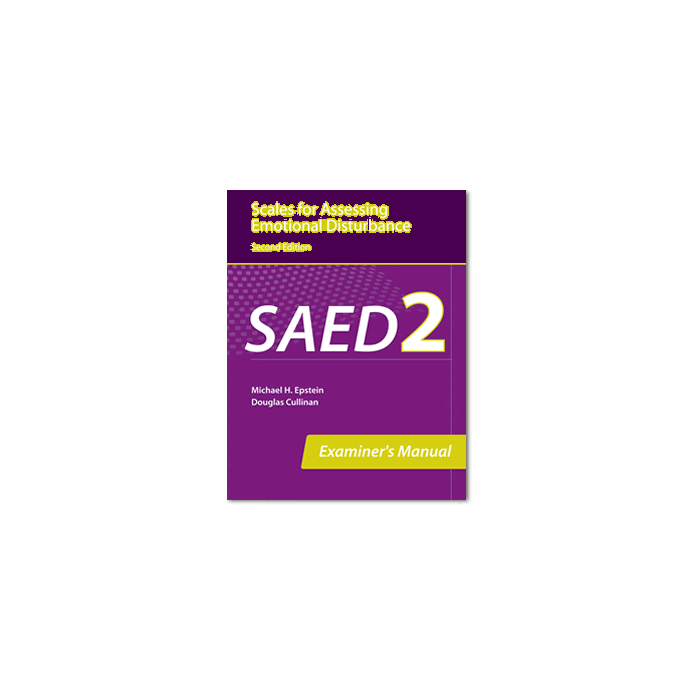 (SAED-2) Scales for Assessing Emotional Disturbance, Second Edition
