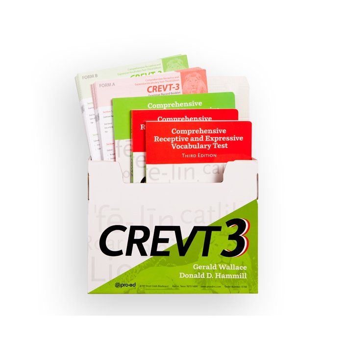 (CREVT-3) Measure Expressive and Receptive Vocabulary