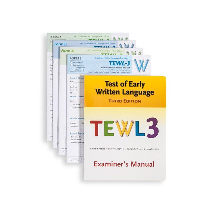 (TEWL-3) Test of Early Written Language, Third Edition