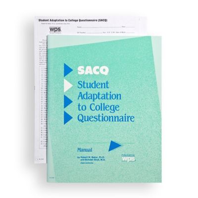 (SACQ™) Student Adaptation to College Questionnaire™