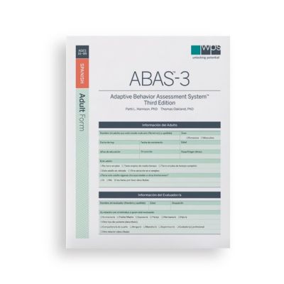 (ABAS®-3) Adaptive Behavior Assessment System, Third Edition