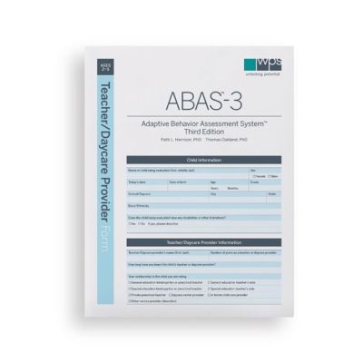 (ABAS®-3) Adaptive Behavior Assessment System, Third Edition