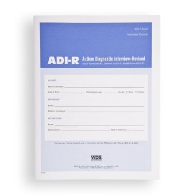 (ADI®-R) Autism Diagnostic Interview, Revised
