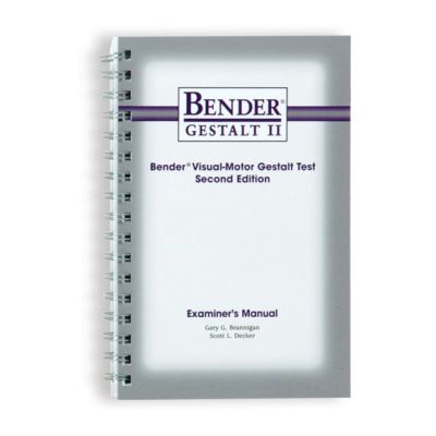 (Bender-Gestalt II) Bender Visual-Motor Gestalt Test, Second Edition