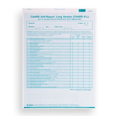 (CAARS) Conners' Adult ADHD Rating Scales