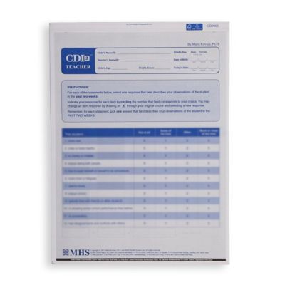 (CDI 2) Children's Depression Inventory, Second Edition