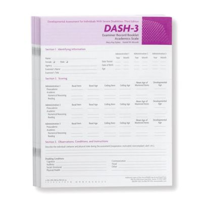 (DASH-3) Development Assessment for Severely Disabled