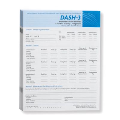 (DASH-3) Development Assessment for Severely Disabled