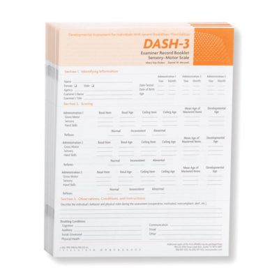 (DASH-3) Development Assessment for Severely Disabled