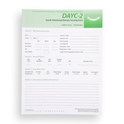 (DAYC-2) Developmental Assessment of Young Children