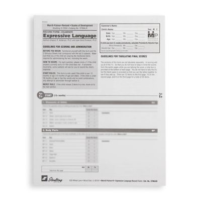 (M-P-R) Merrill-Palmer-Revised