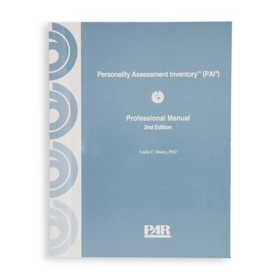 (PAI) Personality Assessment Inventory