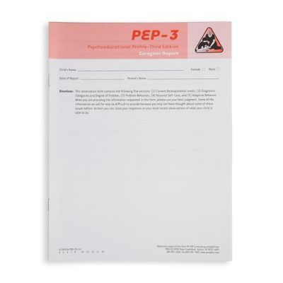 (PEP-3) Psychoeducational Profile, Third Edition
