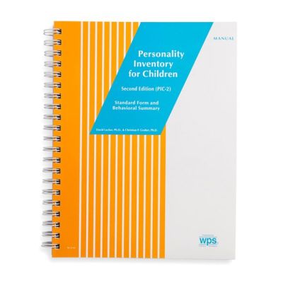 (PIC™-2) Personality Inventory for Children™, Second Edition