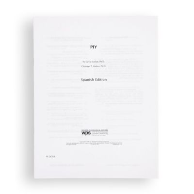 (PIY™) Personality Inventory for Youth™