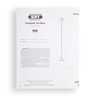 (SIPT) Sensory Integration and Praxis Tests