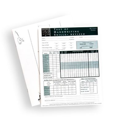 (THS-R) Test of Handwriting Skills, Revised