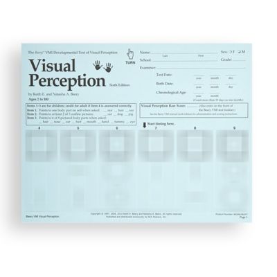 (Beery VMI) Visual-Motor Development Assessment