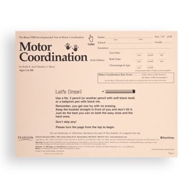 (Beery VMI) Visual-Motor Development Assessment