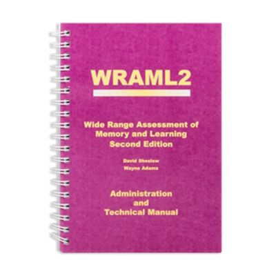 (WRAML2) Wide Range Assessment of Memory and Learning, Second Edition