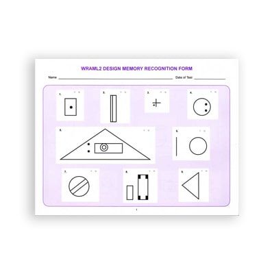 (WRAML2) Wide Range Assessment of Memory and Learning, Second Edition