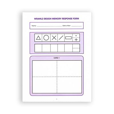 (WRAML2) Wide Range Assessment of Memory and Learning, Second Edition