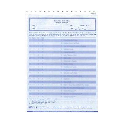 Hare Psychopathy Checklist