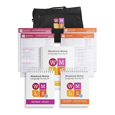 (WMLS III) Woodcock-Munoz Language Survey