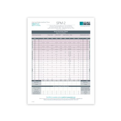 (SPM™-2) Sensory Processing Measure, Second Edition and SPM-2 Quick Tips™