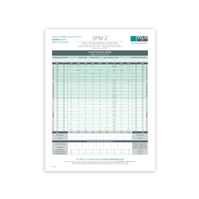 (SPM™-2) Sensory Processing Measure, Second Edition and SPM-2 Quick Tips™