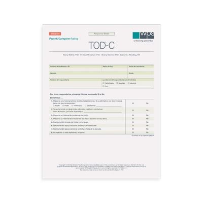 (TOD™) Tests of Dyslexia