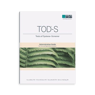 (TOD™) Tests of Dyslexia