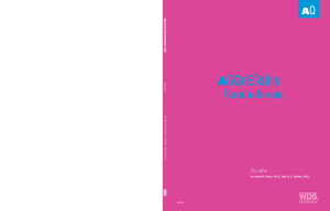 (AQ™) Aggression Questionnaire™