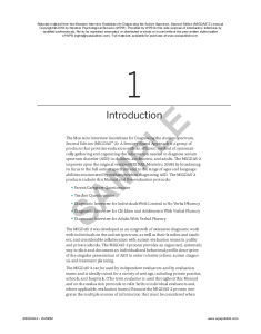 (MIGDAS-2) Diagnosing the Autism Spectrum, Second Edition