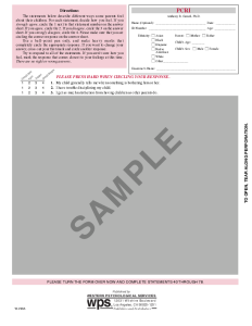 (PCRI™) Parent-Child Relationship Inventory™