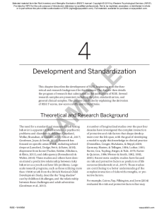 (RISE Assessment) Risk Inventory and Strengths Evaluation