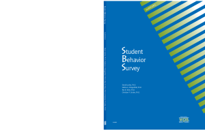(SBS): Student Behavior Survey